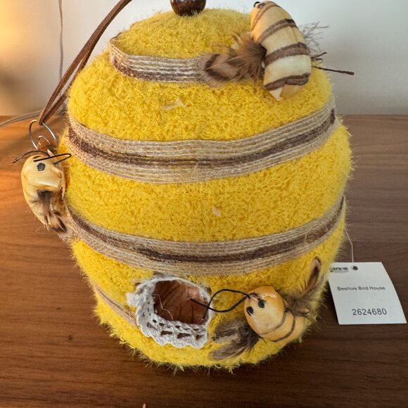 Accents | Yellow Indoor Hanging Beehive With Bee Decorations Lightweight | Poshmark